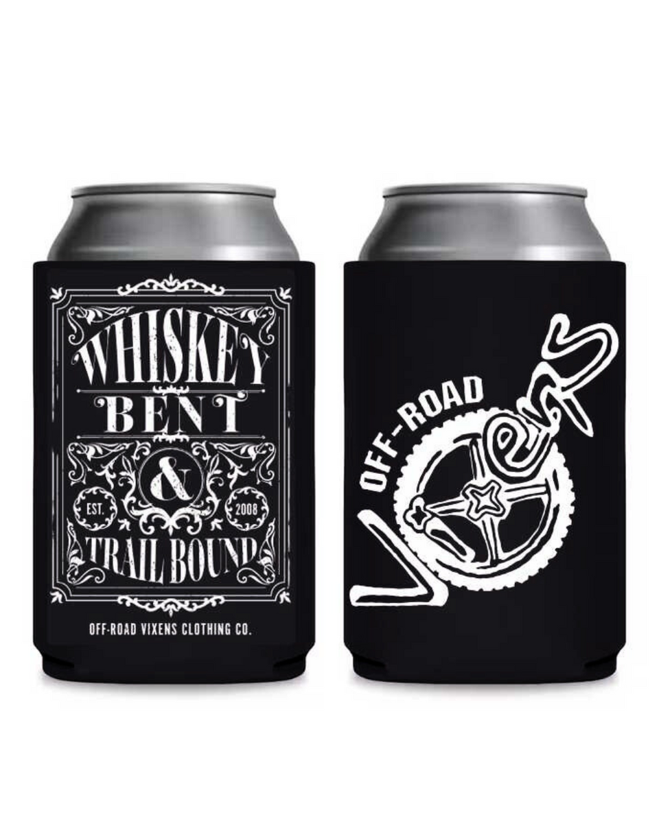 Whiskey Bent Can Koozie - Black – OFF-ROAD VIXENS CLOTHING CO.