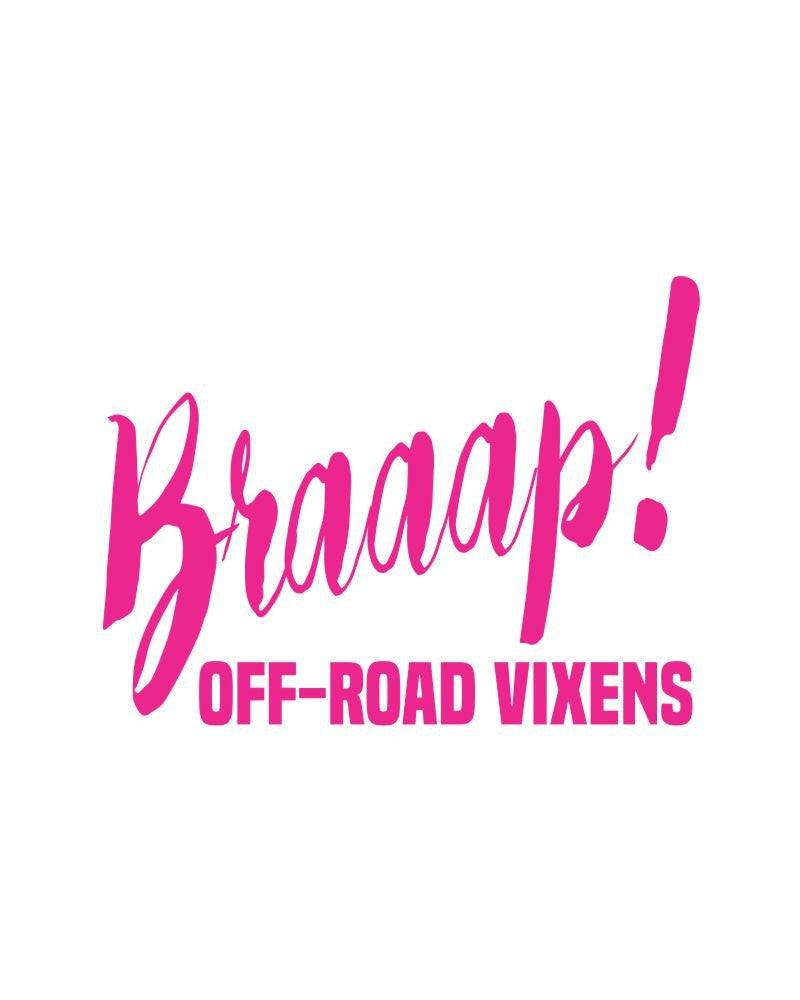 Braaap! Decal – OFF-ROAD VIXENS CLOTHING CO.